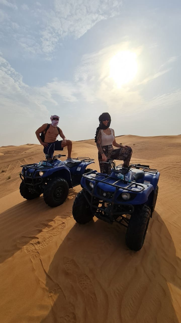Unique SUNSET Quad Bike Safari – Falcon Tourism