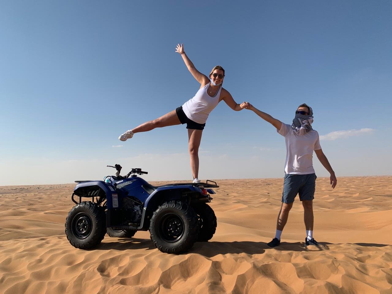 Unique SUNSET Quad Bike Safari – Falcon Tourism